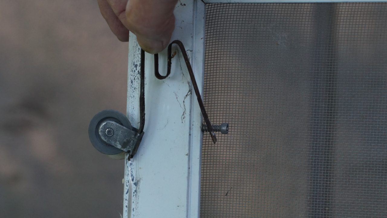 How to Replace Screen Door Tension Roller | Bindl Productions