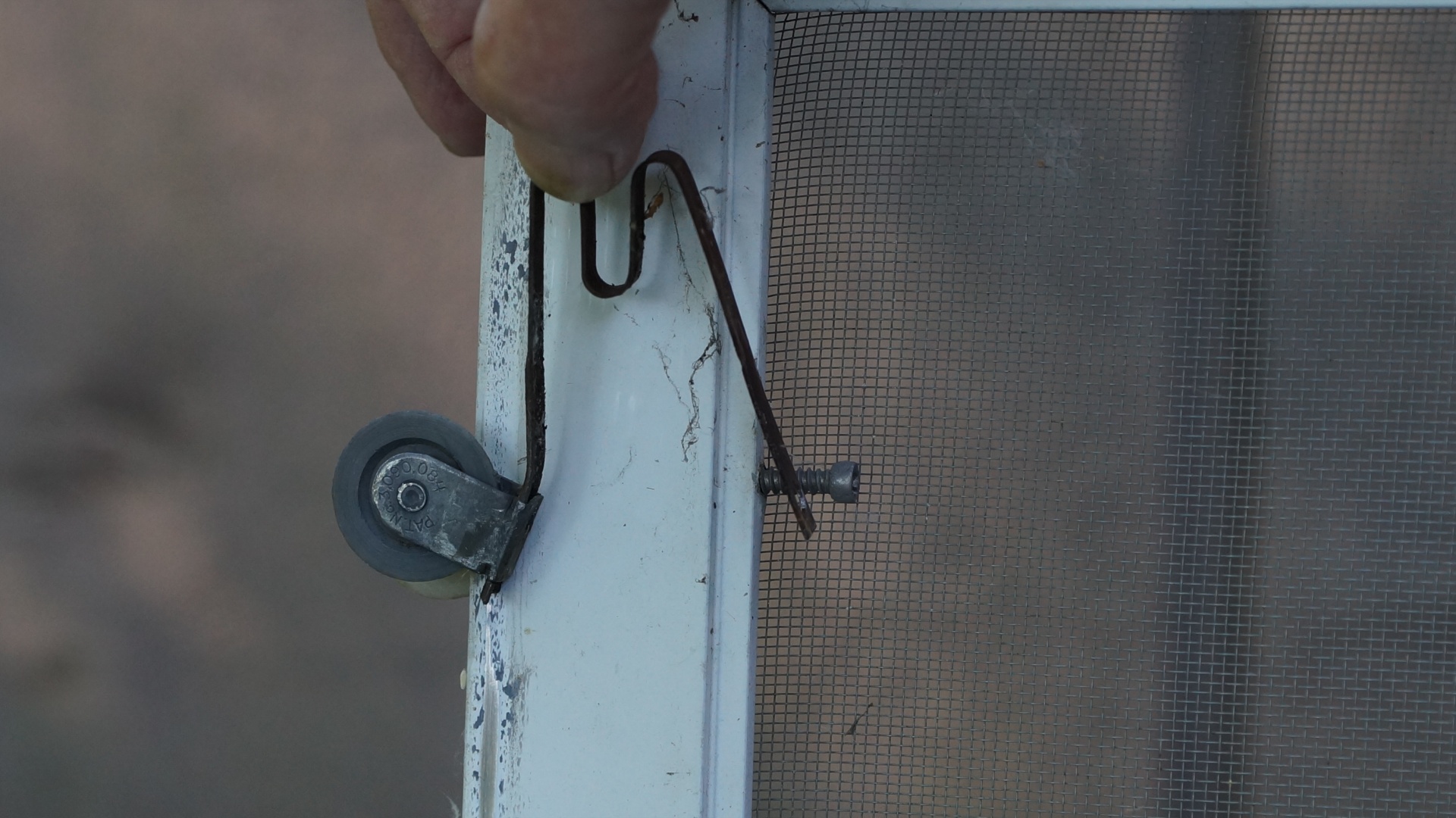 How to Replace Screen Door Tension Roller | Bindl Productions