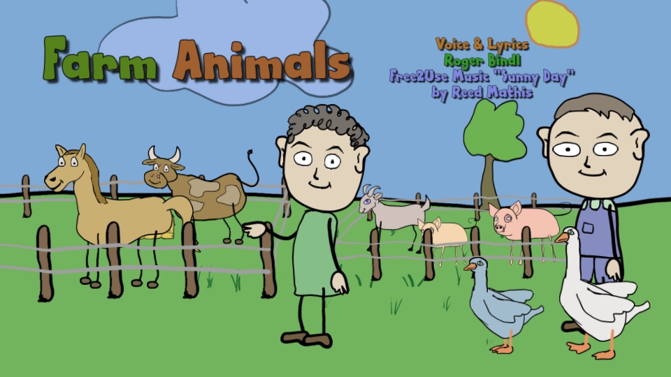 Farm Animals On The Farm With Roger Leah Bindl Productions